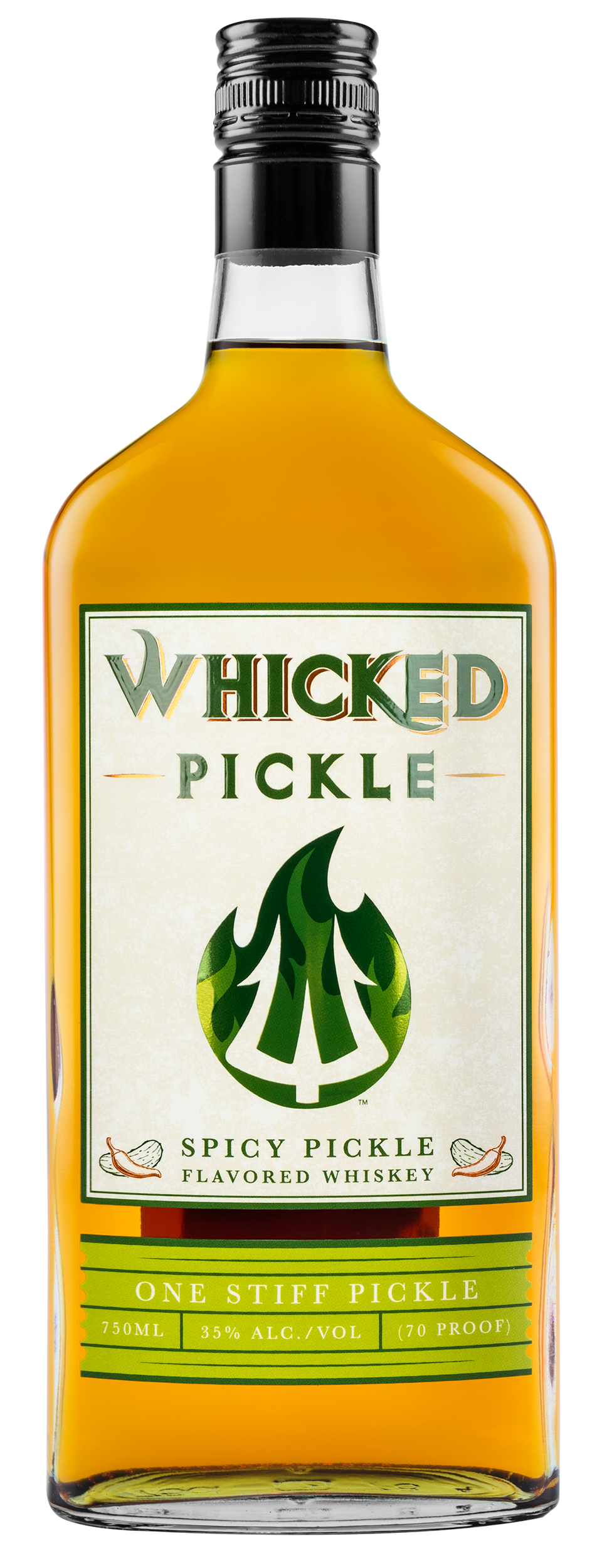 Whicked Pickle - Spicy Pickle Flavored Whiskey | One Stiff Pickle