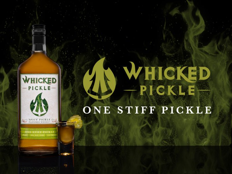Whicked Pickle - Spicy Pickle Flavored Whiskey | One Stiff Pickle